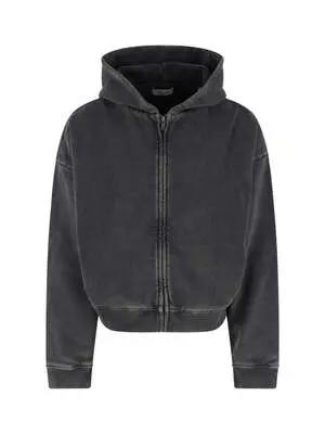 ENTIRE STUDIOS Organic Cotton Zip-up Hoodie - Black