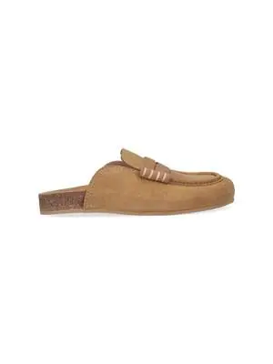 JW Anderson Lightweight Suede Leather Flat Shoes