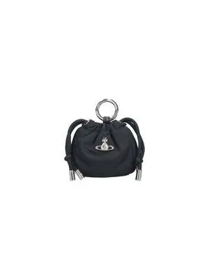 VIVIENNE WESTWOOD Designer Keychain Charm For - Black