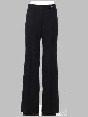 Paul Smith Wool Wide-leg Trousers - Black