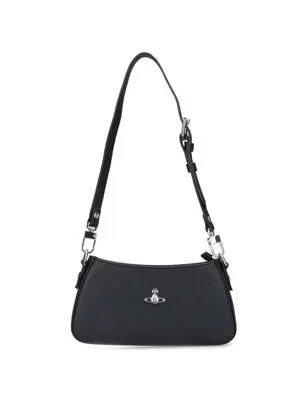 VIVIENNE WESTWOOD Designer Mini Crossbody Bag - Black
