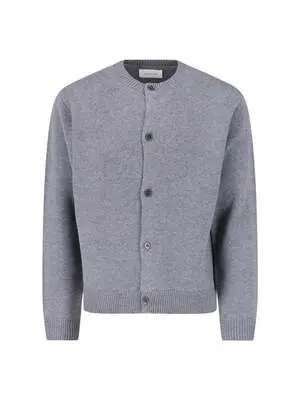 BERNER KUHL 100% Wool Crew Neck Sweater - Grey