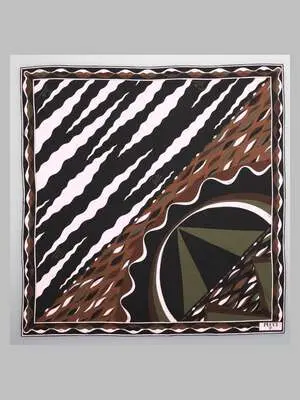 Emilio Pucci Silk Foulard - Brown