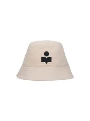 Isabel Marant Étoile Embroidered Cotton Sun Hat - White