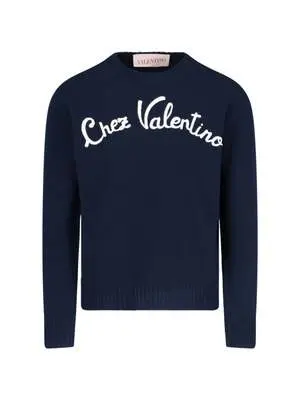 Valentino Garavani Embroidered Sweaters For Men