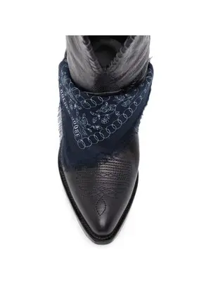 GOLDEN GOOSE Wish Star Leather Boots