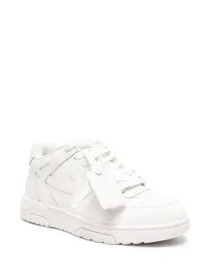 Off-White Out Of Office Leather Sneakers