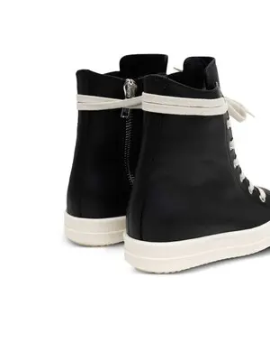 Rick Owens Leather Sneakers