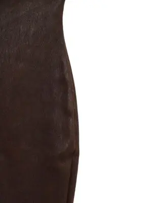 Rick Owens Leather Skirt