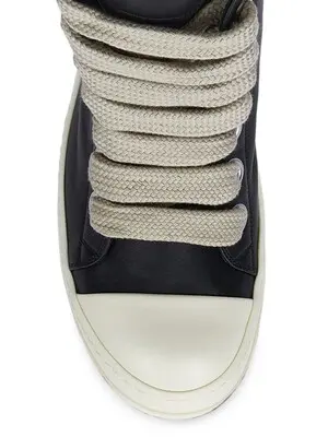 Rick Owens Jumbolace Leather Sneakers