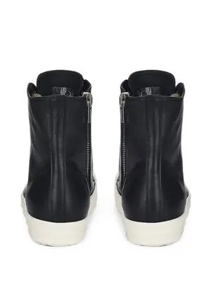 Rick Owens Jumbolace Leather Sneakers