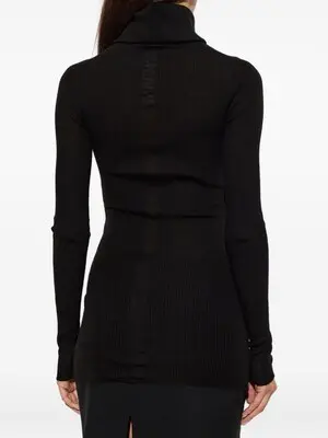 Rick Owens Wool Turtle-neck Sweater