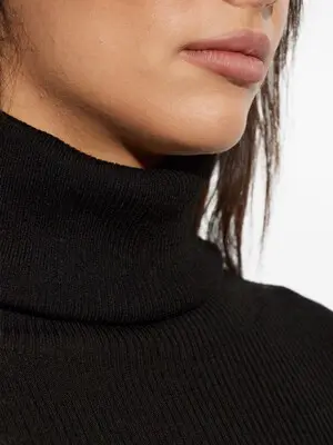Rick Owens Wool Turtle-neck Sweater