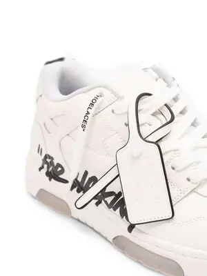 Off-White Out Of Office Leather Sneakers