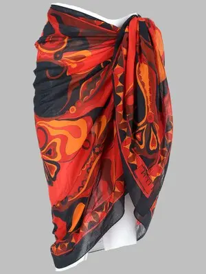Emilio Pucci Pareo In Stampa "orchidee