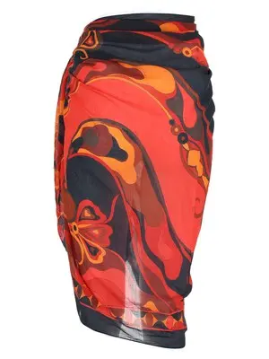 Emilio Pucci Pareo In Stampa "orchidee