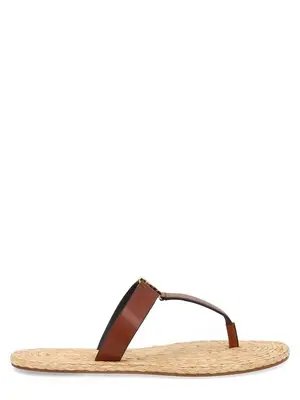 Saint Laurent Sandalo "babylone - Brown