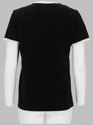 Moncler Cotton T-shirt With Logo - Black