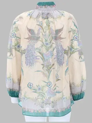 Zimmermann Indra" Ruffled Blouse - Multicolour