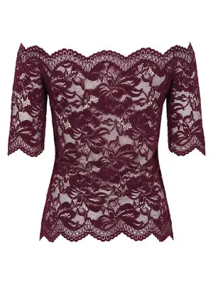 Rabanne Top Con Spalle Scoperte