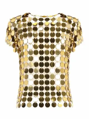 Rabanne The Sparkle Disc Top