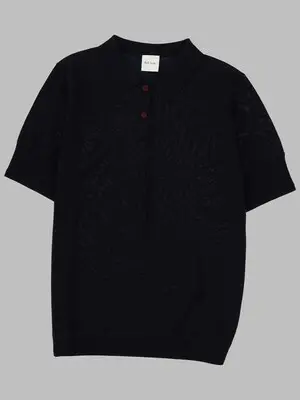 Paul Smith Maglia Polo In Lana Merino