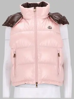 Moncler Piumino Smanicato Niverolle - Pink