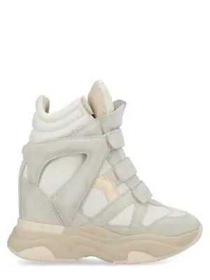 Isabel Marant Étoile Sneaker "balskee" Con Zeppa - Beige