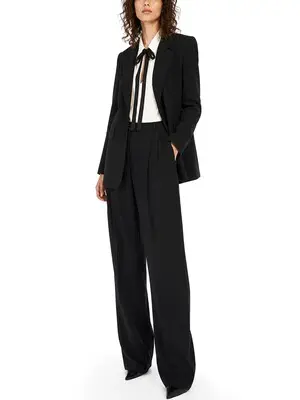 Max Mara Blazer Monopetto In Cady