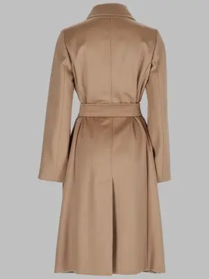 Max Mara Wool Robe Coat - Beige