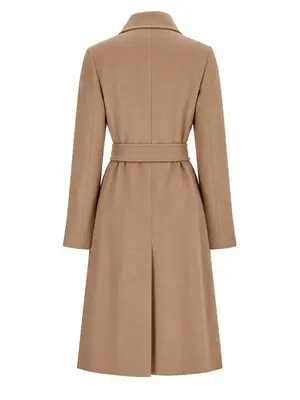 Max Mara Wool Robe Coat - Beige