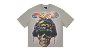 GODSPEED Badges Of Honor T-shirt - Wolf Grey