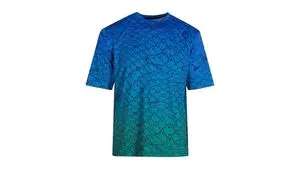 Off-White Allover Peacock T-shirt - Blue