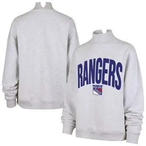'47 New York Rangers Subtle Muse Sweatshirt - Heather Gray
