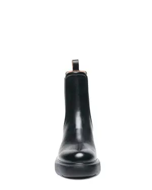 Santoni Leather Easy Ankle Boot