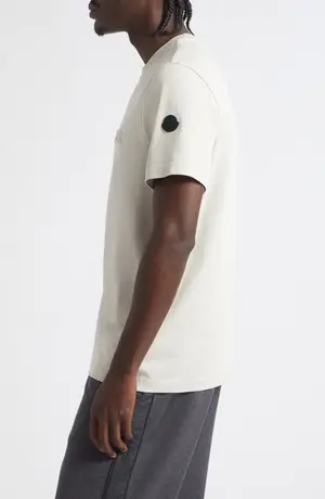 Moncler Logo Cotton T-shirt - Sponge