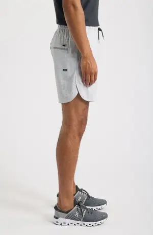 LEGENDS Luka 7-inch Lined Performance Shorts - Charcoal Gray