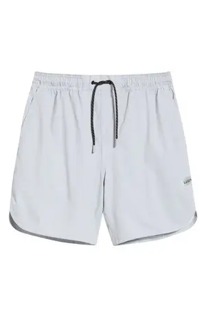 LEGENDS Luka 7-inch Lined Performance Shorts - Charcoal Gray