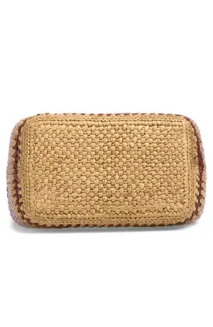 ANYA HINDMARCH Stripe Raffia Crossbody Bag