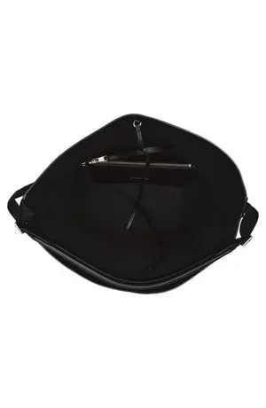 Moncler Carlo Suede Hobo Bag