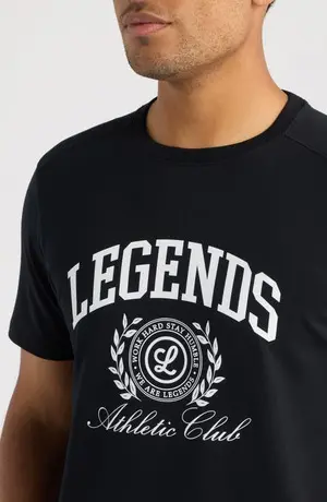 LEGENDS Aviation Varsity Crest Graphic T-shirt