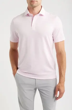 G/fore All Play Performance Polo - Blush