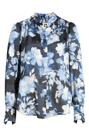 Anne Klein Floral Print Blouse