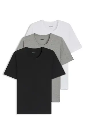 BOSS 3-pack Cotton Crewneck Undershirts