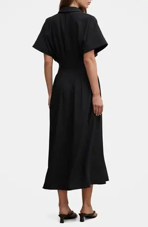 EVER NEW Luciana Darted Midi Shirtdress