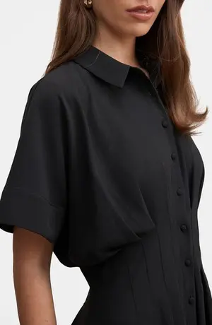 EVER NEW Luciana Darted Midi Shirtdress