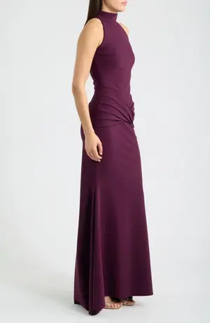 Chiara Boni La Petite Robe Zesika Halter Neck Jersey Gown