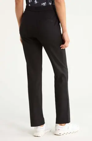G/fore Ponte Slim Fit Trousers - Onyx