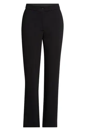 G/fore Ponte Slim Fit Trousers - Onyx