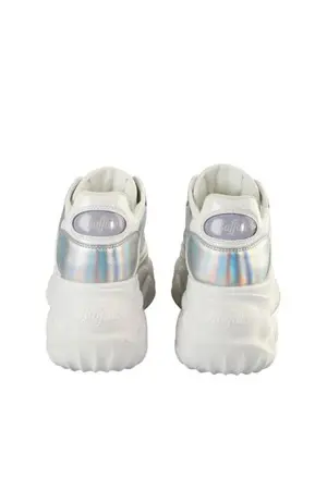 BUFFALO BOOTS Feral One Sneaker Holographic Silver